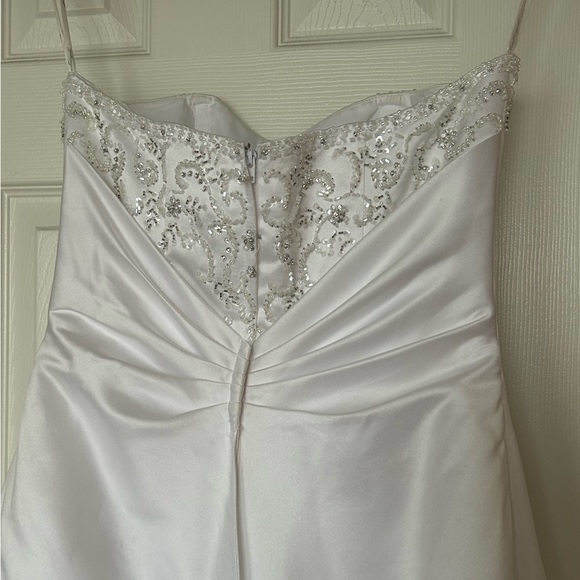 David's Bridal | Dresses | Beautiful Davids Bridal Wedding Dress Size 6 ...